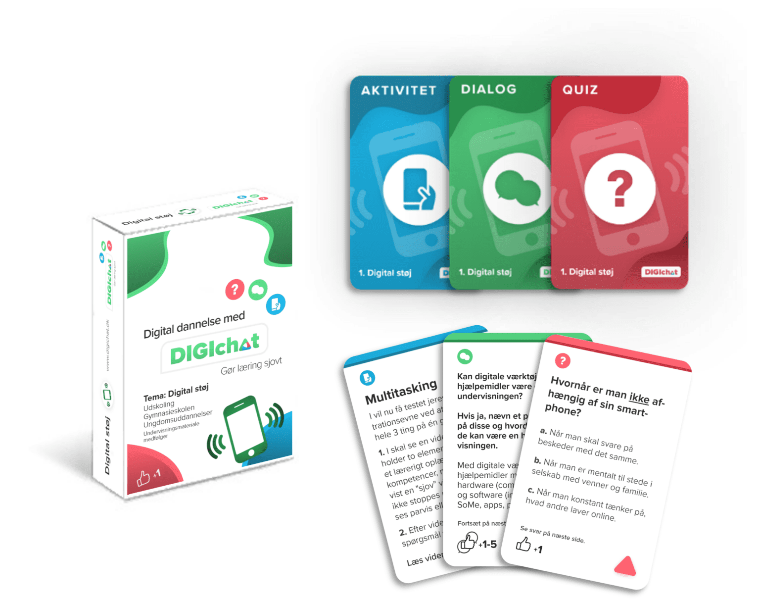 Tema: Digital støj - DIGIchat - Gør læring sjovt